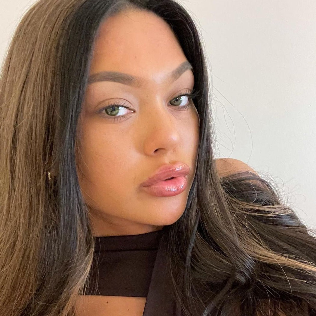 Gemstone Green Contacts On Brown Eyes
